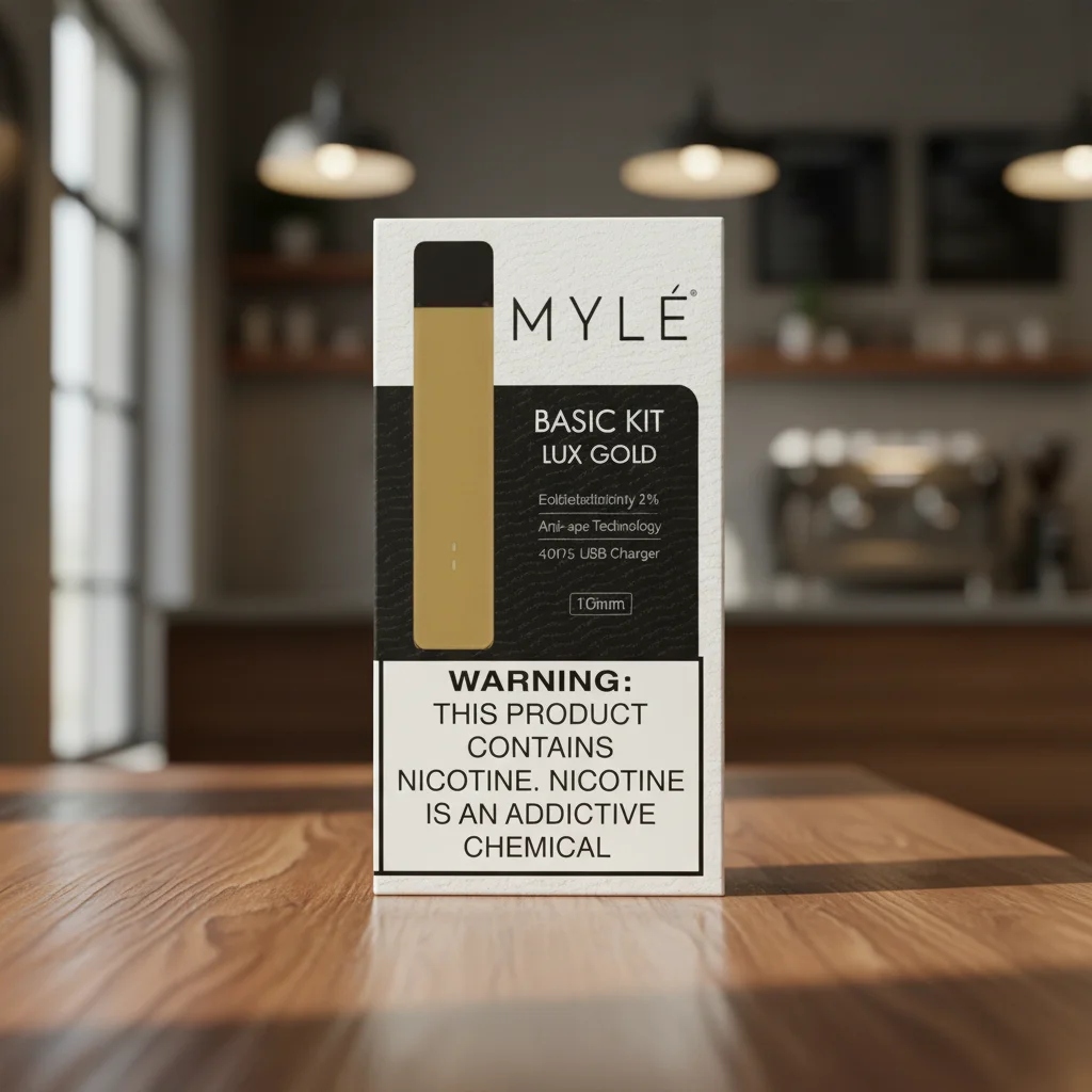 Myle V4 Lux Gold Rechargeable Vape Device