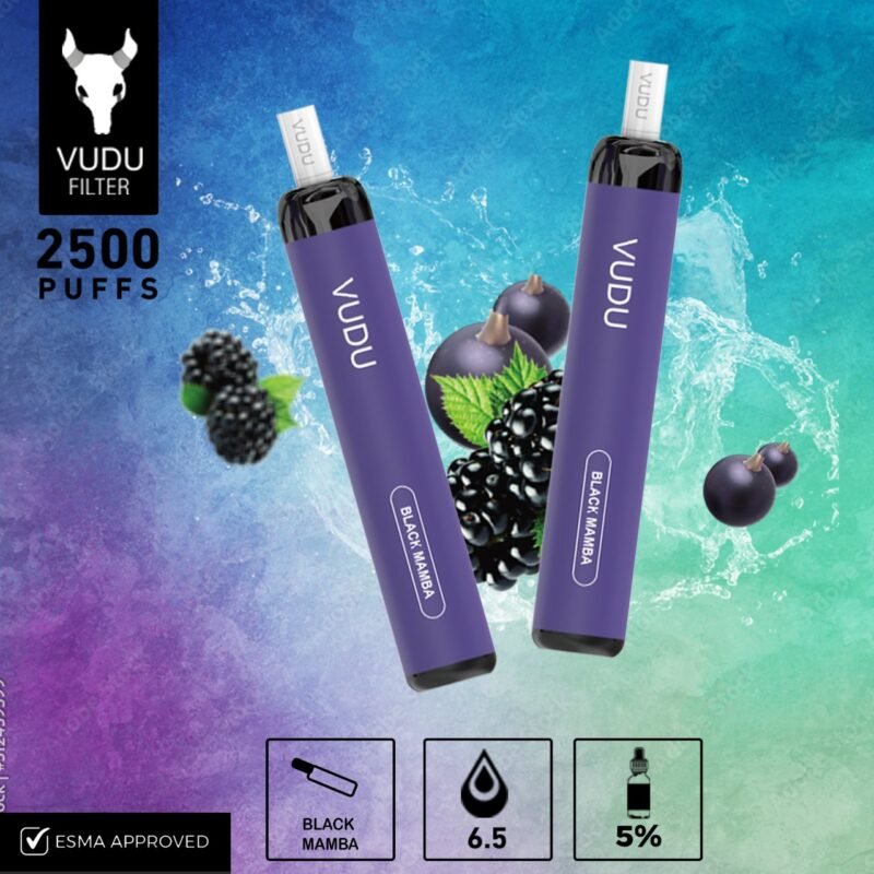 VUDU Filter - Black Mamba Disposable Pod Device (2500 Puffs) | Dubai ...