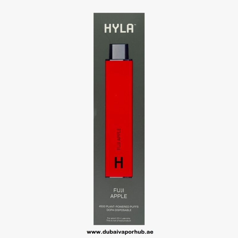 Hyla Disposable Vape Device Fuji And Apple 4500 Puffs – 0% Nicotine ...